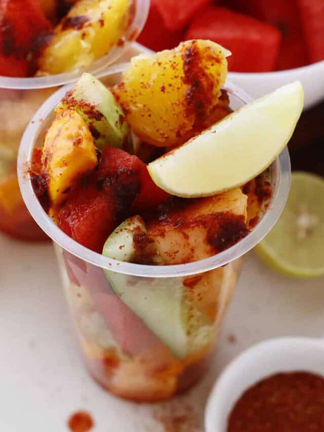 Mexican Fruit Cups - Mamá Maggie's Kitchen
