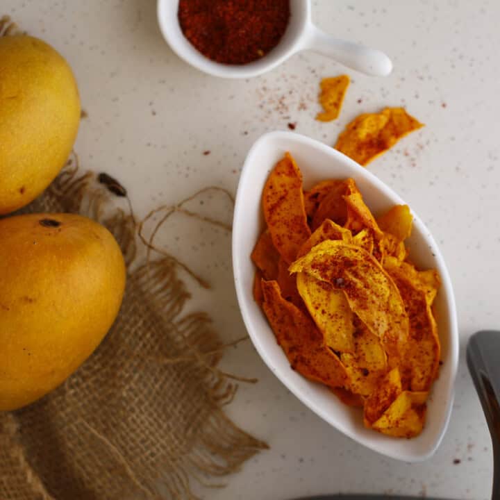 Dried Mango Recipe With Chili - Mamá Maggie's Kitchen