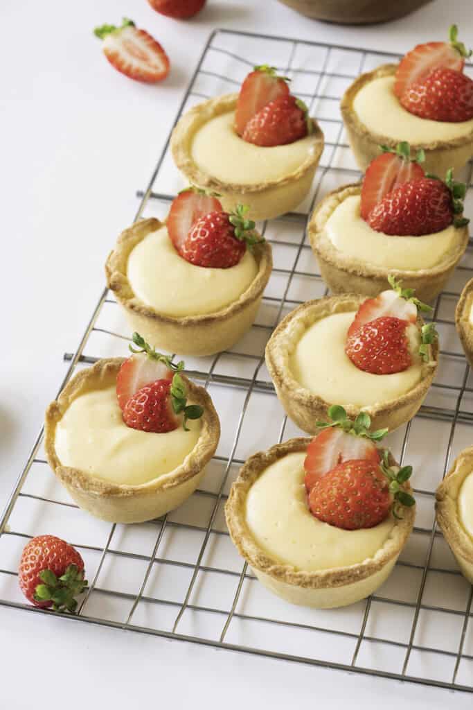 Fruit Tartlets (with vanilla pastry cream) - Mamá Maggie's Kitchen