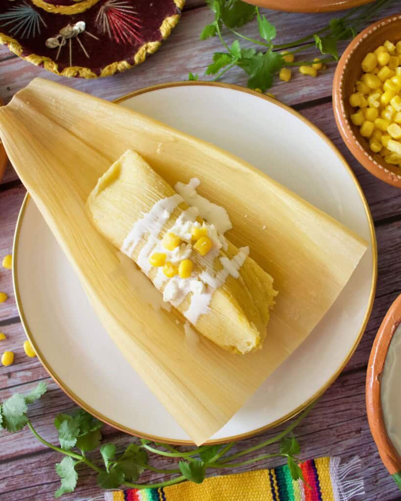 Easy Tamales de Elote (Sweet Corn Tamales)