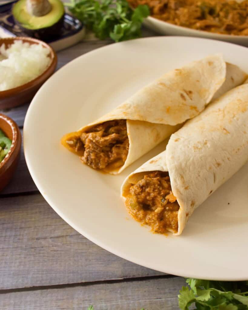 Carne Picada Burritos - Mamá Maggie's Kitchen