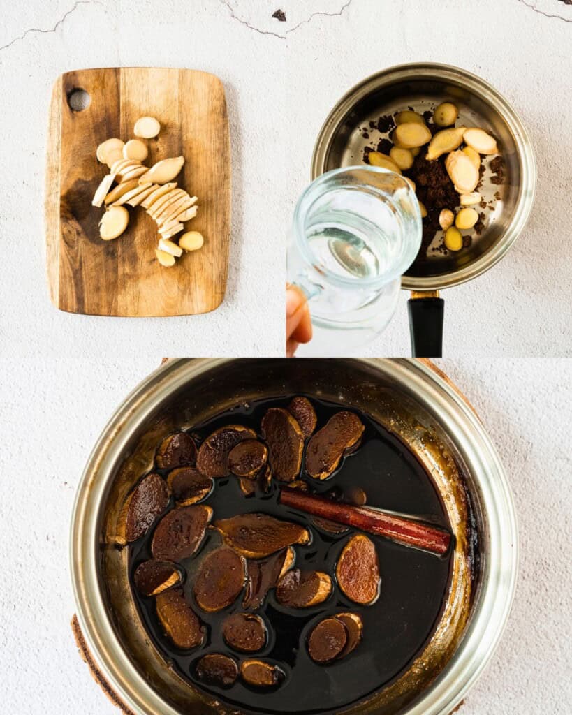 Christmas Ginger Syrup Cocktail - Mamá Maggie's Kitchen