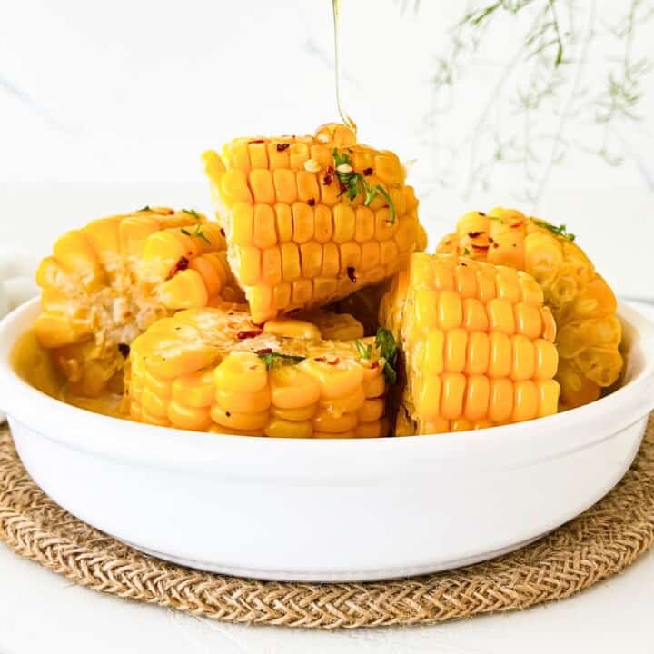 Hot Honey Corn - Mamá Maggie's Kitchen