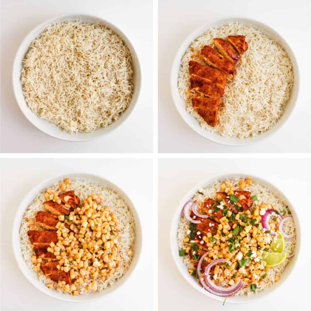 Mexican Chicken Rice Bowl - Mamá Maggie's Kitchen