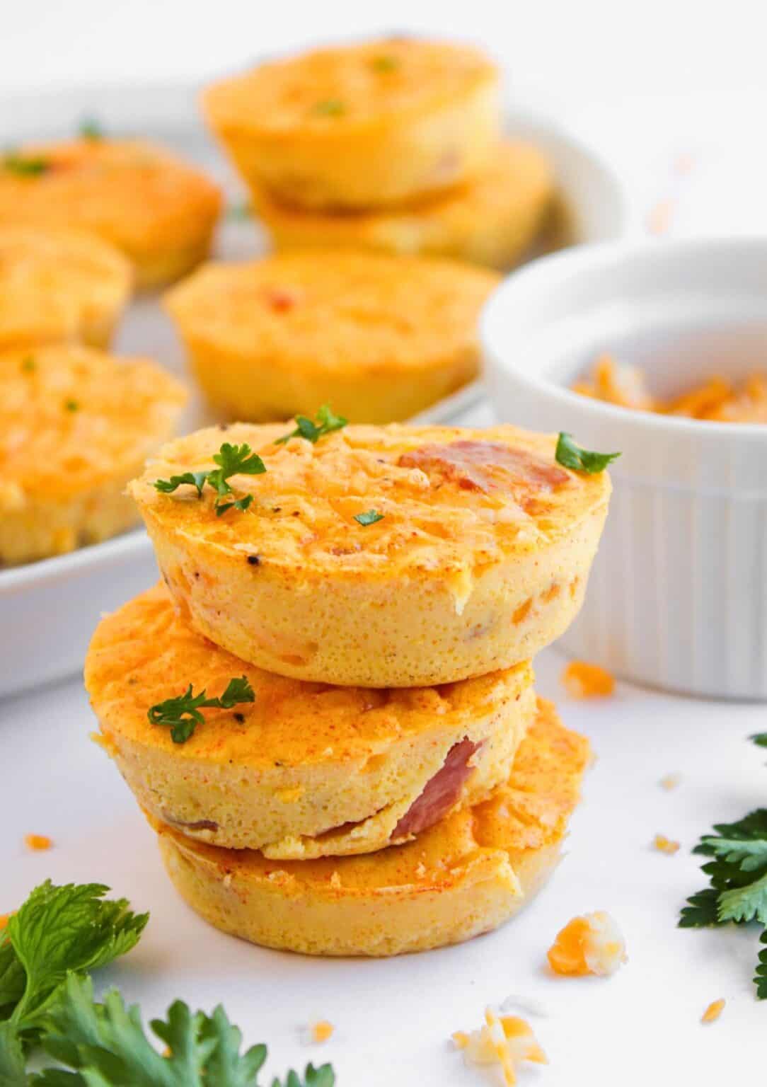 Ham and Cheese Egg Bites - Mamá Maggie's Kitchen